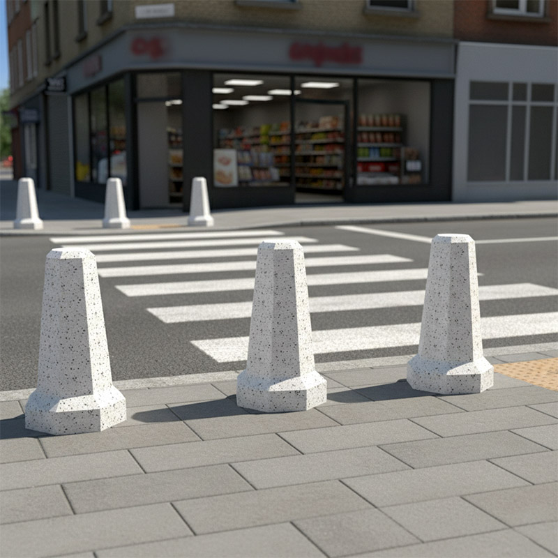 Delimitator de parcare din beton M502, oferit de Urban Market SRL